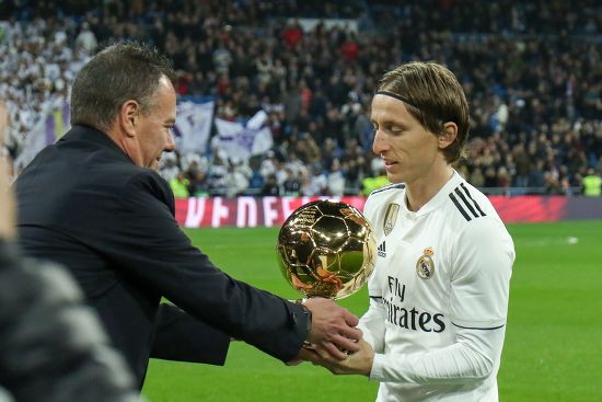 Luka Modric Real Madrid Ball Dor Editorial Stock Photo - Stock Image ...