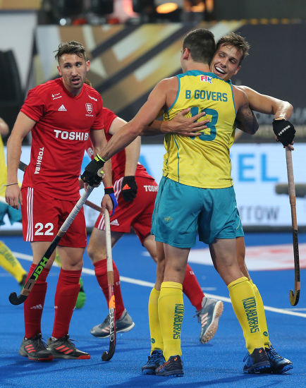 Australias Blake Govers 2r Hugs His Editorial Stock Photo - Stock Image ...