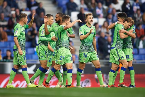 Real Betis Players Celebrating 11 Editorial Stock Photo - Stock Image ...
