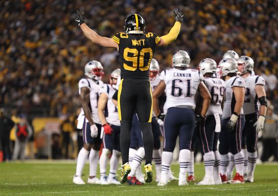 Tj Watt Pittsburgh Steelers Linebacker 90 Editorial Stock Photo - Stock ...