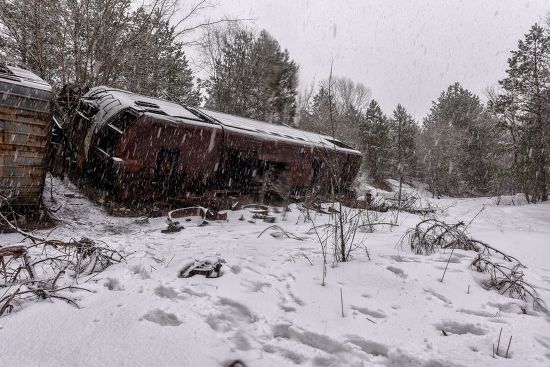 Abandonded Train Pripyat Chernobyl Editorial Stock Photo - Stock Image ...