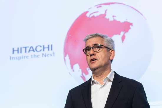 Ulrich Spiesshofer Ceo Abb Speaks During Editorial Stock Photo - Stock ...