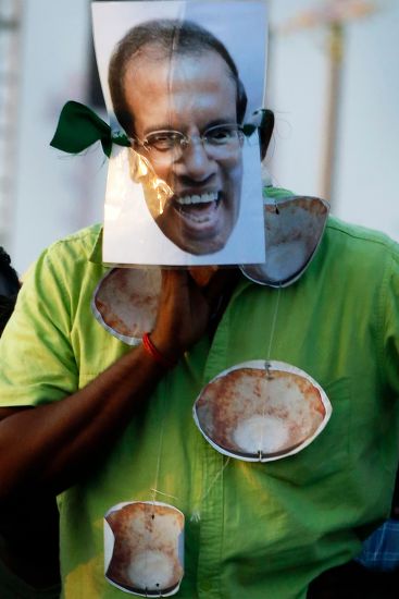 United National Party Unp Supporter Wears Editorial Stock Photo - Stock ...
