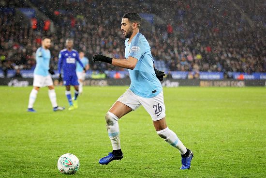 Manchester Citys Riyad Mahrez 26 During Editorial Stock Photo - Stock ...