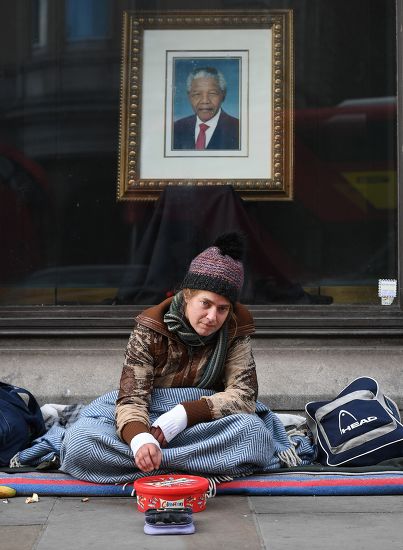 Homeless Daniela 31 Austria Begs Alms Editorial Stock Photo - Stock ...
