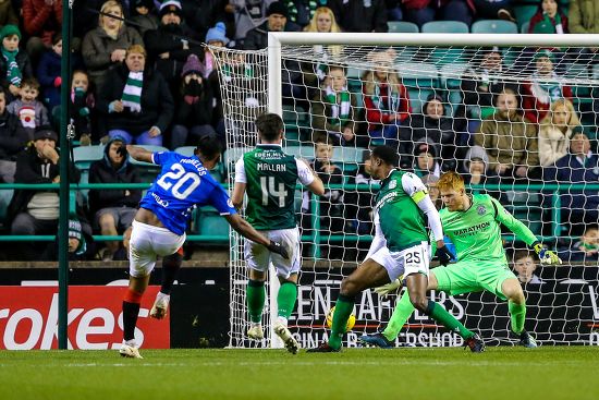 Adam Bogdan 31 Hibernian Blocks Shot Editorial Stock Photo - Stock ...