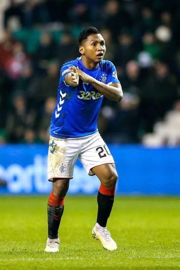 Alfredo Morelos 20 Rangers Indicates He Editorial Stock Photo - Stock ...