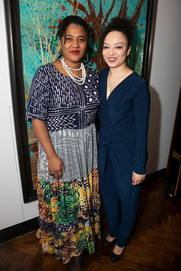 Lynn Nottage Author Lynette Linton Director Editorial Stock Photo ...