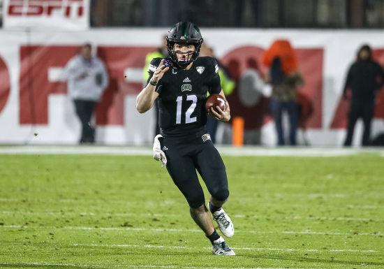 Ohio Bobcats Quarterback Nathan Rourke 12 Editorial Stock Photo - Stock ...