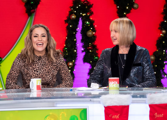 Caroline Flack Carol Mcgiffin Editorial Stock Photo - Stock Image ...