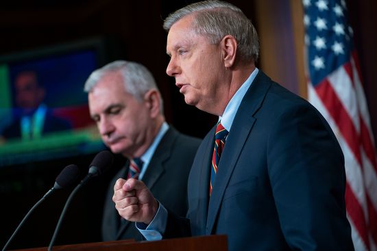 Republican Senator South Carolina Lindsey Graham Editorial Stock Photo ...