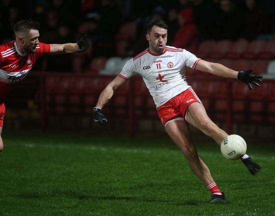 Derry Vs Tyrone Tyrones Kyle Coney Editorial Stock Photo - Stock Image ...