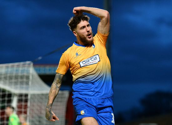 Ryan Sweeney Mansfield Town Celebrating His Editorial Stock Photo ...