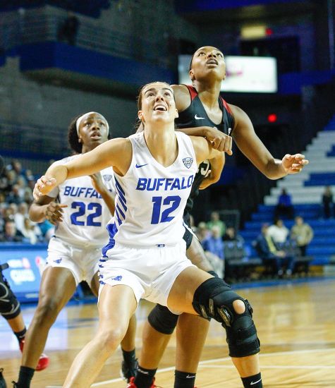 Buffalo Bulls Forward Courtney Wilkins 12 Editorial Stock Photo - Stock ...