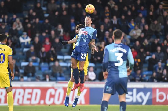 Wycombe Wanderers Striker Nathan Tyson 23 Editorial Stock Photo - Stock ...