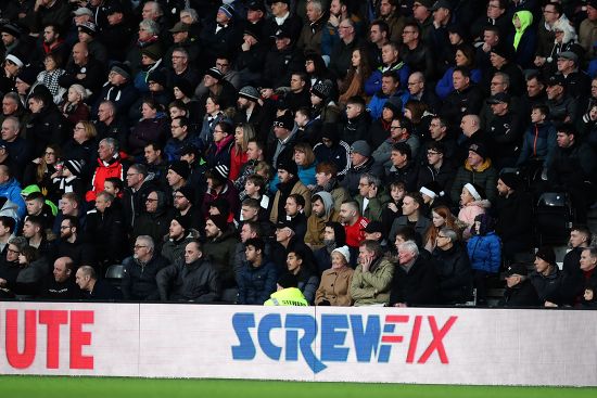 Screwfix Advert On Pitch Side Led Editorial Stock Photo - Stock Image ...