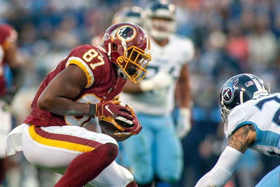Washington Redskins Tight End Jeremy Sprinkle Editorial Stock Photo ...