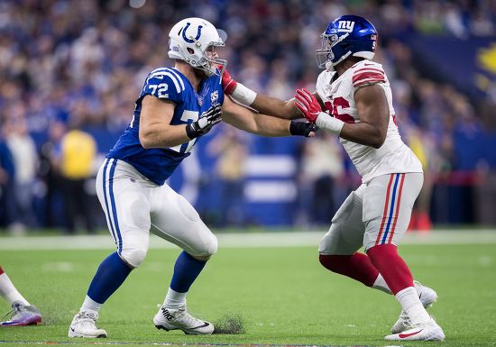 Indianapolis Colts Offensive Lineman Braden Smith Editorial Stock Photo ...
