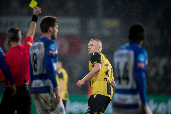 Lr Referee Bjorn Kuipers Rasmus Thelander Editorial Stock Photo - Stock ...