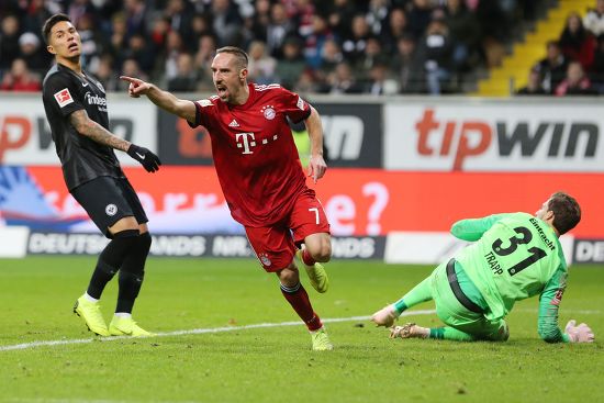 01 Scorer Franck Ribery Fc Bayern7 Editorial Stock Photo - Stock Image ...