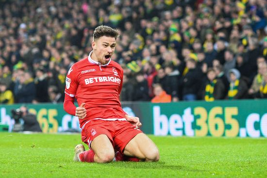 Matty Cash Nottingham Forest Celebrating His Editorial Stock Photo ...