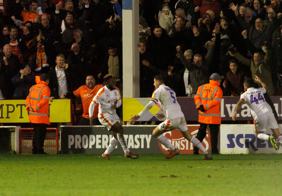 Kazenga Lua Lua Luton Town Celebrates Editorial Stock Photo - Stock ...