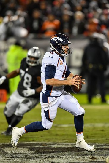 Denver Broncos Quarterback Case Keenum 4 Editorial Stock Photo - Stock ...