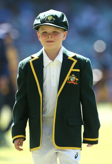Makeawish Junior Australian Captain Archie Schiller Editorial Stock ...