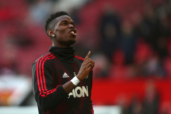 Paul Pogba Manchester United Gestures Crowd Editorial Stock Photo ...