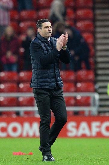 Jack Ross Manager Sunderland Applauds Fans Editorial Stock Photo ...