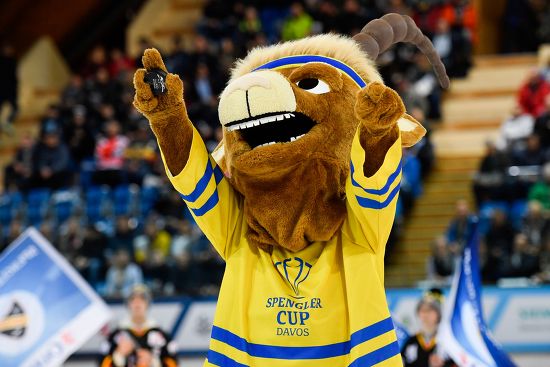 Mascotte Hitsch During Opening Ceremony Prior Editorial Stock Photo ...