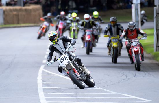 Nickolas Payne Wanganui Competes Supermoto Race Editorial Stock Photo ...