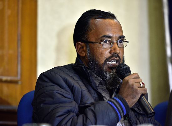 Afzal Ansari M Brother Mazlum Ansari Editorial Stock Photo - Stock ...