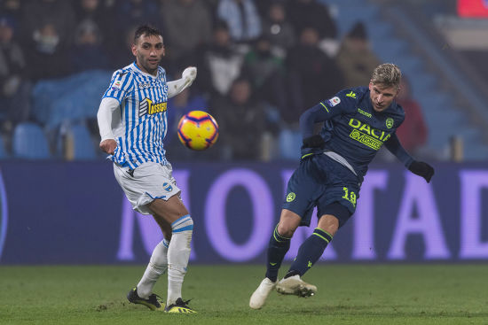 Jens Stryger Larsen Udinese Mohamed Fares Editorial Stock Photo - Stock ...