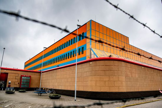 De Schie Prison Which Inmate Has Editorial Stock Photo - Stock Image ...