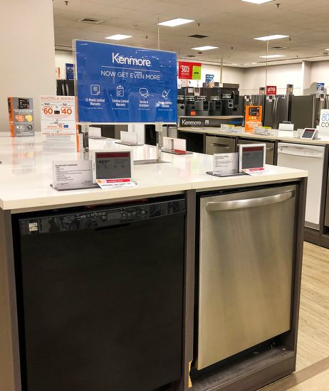 Kenmore Appliances Displayed Sears Department Store Editorial Stock ...