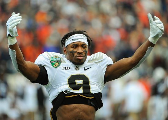 Purdue Wide Receiver Terry Wright 9 Editorial Stock Photo - Stock Image ...