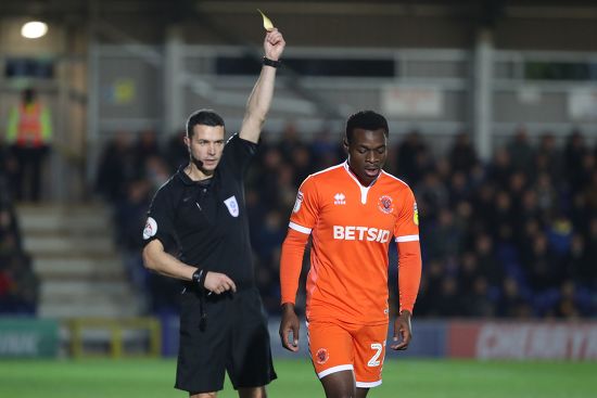 Blackpool Defender Marc Bola 27 Yellow Editorial Stock Photo - Stock ...