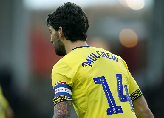 Charlie Mulgrew Blackburn Rovers Wearing Captains Editorial Stock Photo ...