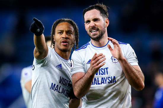 Bobby Reid Cardiff City Greg Cunningham Editorial Stock Photo - Stock ...