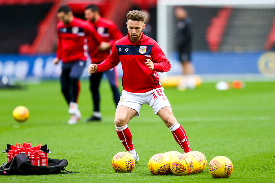 Matty Taylor Bristol City Action During Editorial Stock Photo - Stock ...