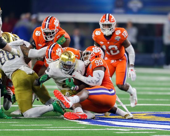Clemson Defensive End Clelin Ferrell 99 Editorial Stock Photo - Stock ...