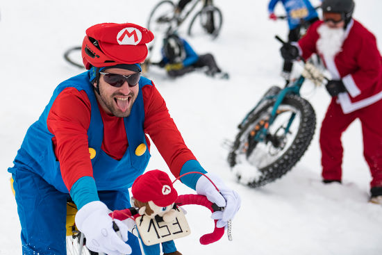 Cyclists Wearing Costumes Ride Their Bikes Editorial Stock Photo ...