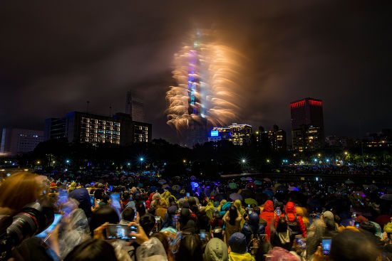 Fireworks Light Effects Illuminate Night Sky Editorial Stock Photo ...