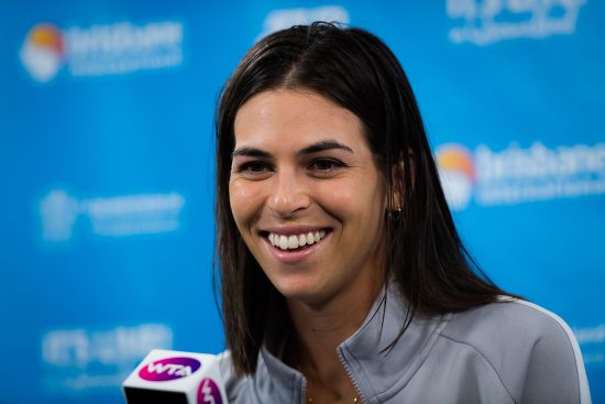 Ajla Tomljanovic Australia Talks Media After Editorial Stock Photo ...