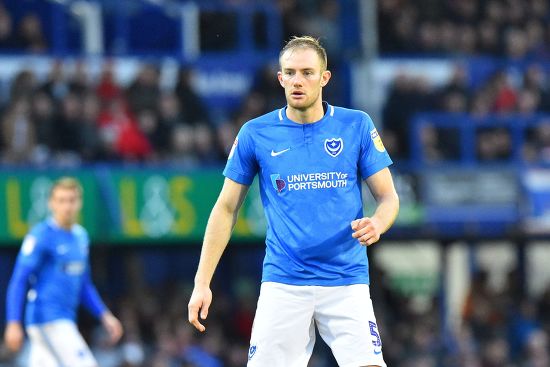 Matt Clarke 5 Portsmouth During Efl Editorial Stock Photo - Stock Image ...