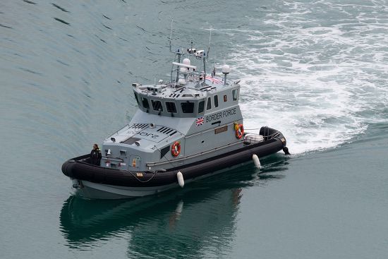 View British Border Force Coastal Patrol Editorial Stock Photo - Stock ...