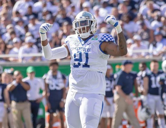 Kentucky Defender Calvin Taylor Jr 91 Editorial Stock Photo - Stock ...