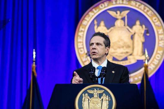 Governor Andrew Cuomo Speech His 3rd Editorial Stock Photo - Stock ...