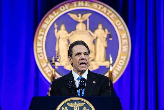 Governor Andrew Cuomo Speech His 3rd Editorial Stock Photo - Stock ...